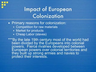 European Exploration and Empire Building | PPT