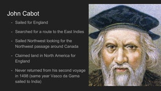 European exploration in North America | PPT