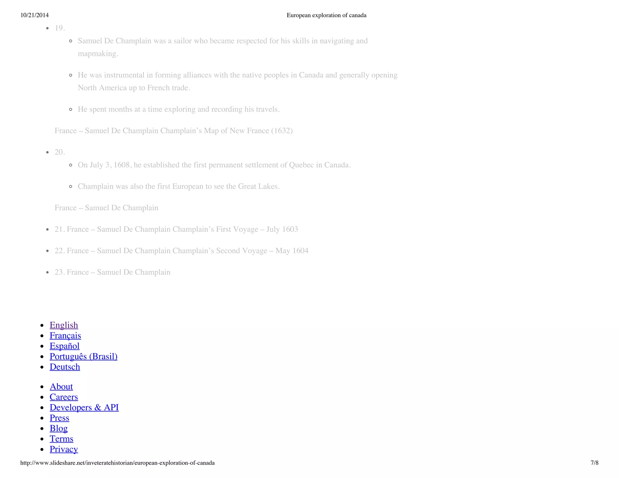 European exploration of canada | PDF