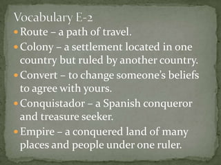 European Explorers in Texas | PPTX