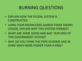 European feudalism | PPT