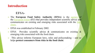 Drug Regulatory Affairs, European Food Safety Authority.pptx