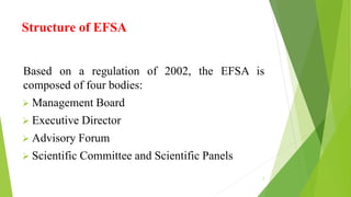 Drug Regulatory Affairs, European Food Safety Authority.pptx