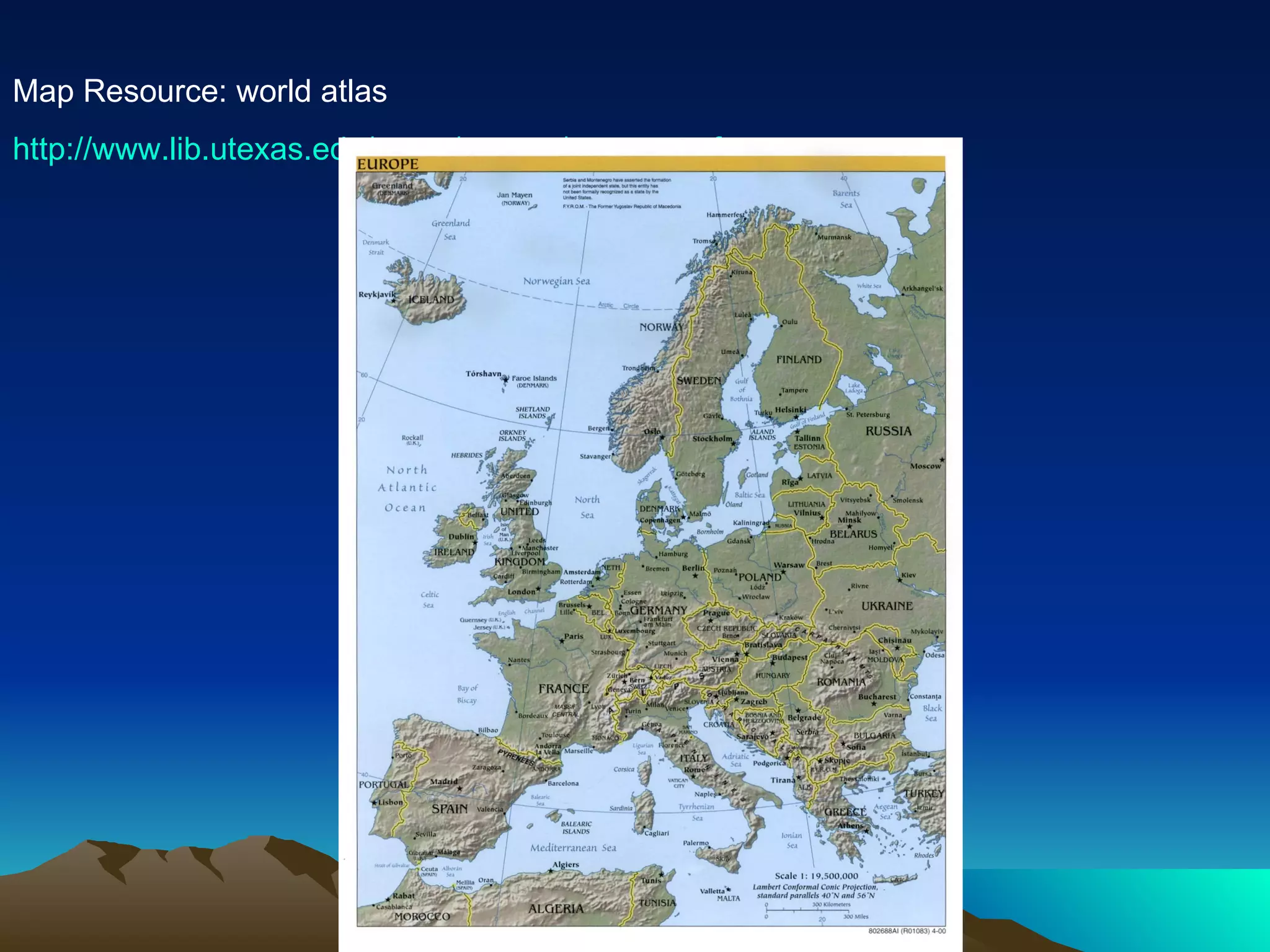 European geography | PPT