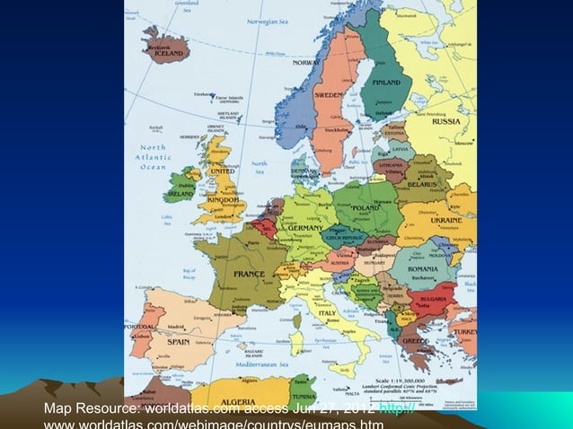 European geography | PPT