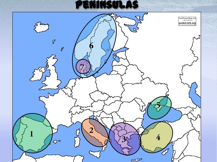 european geography test