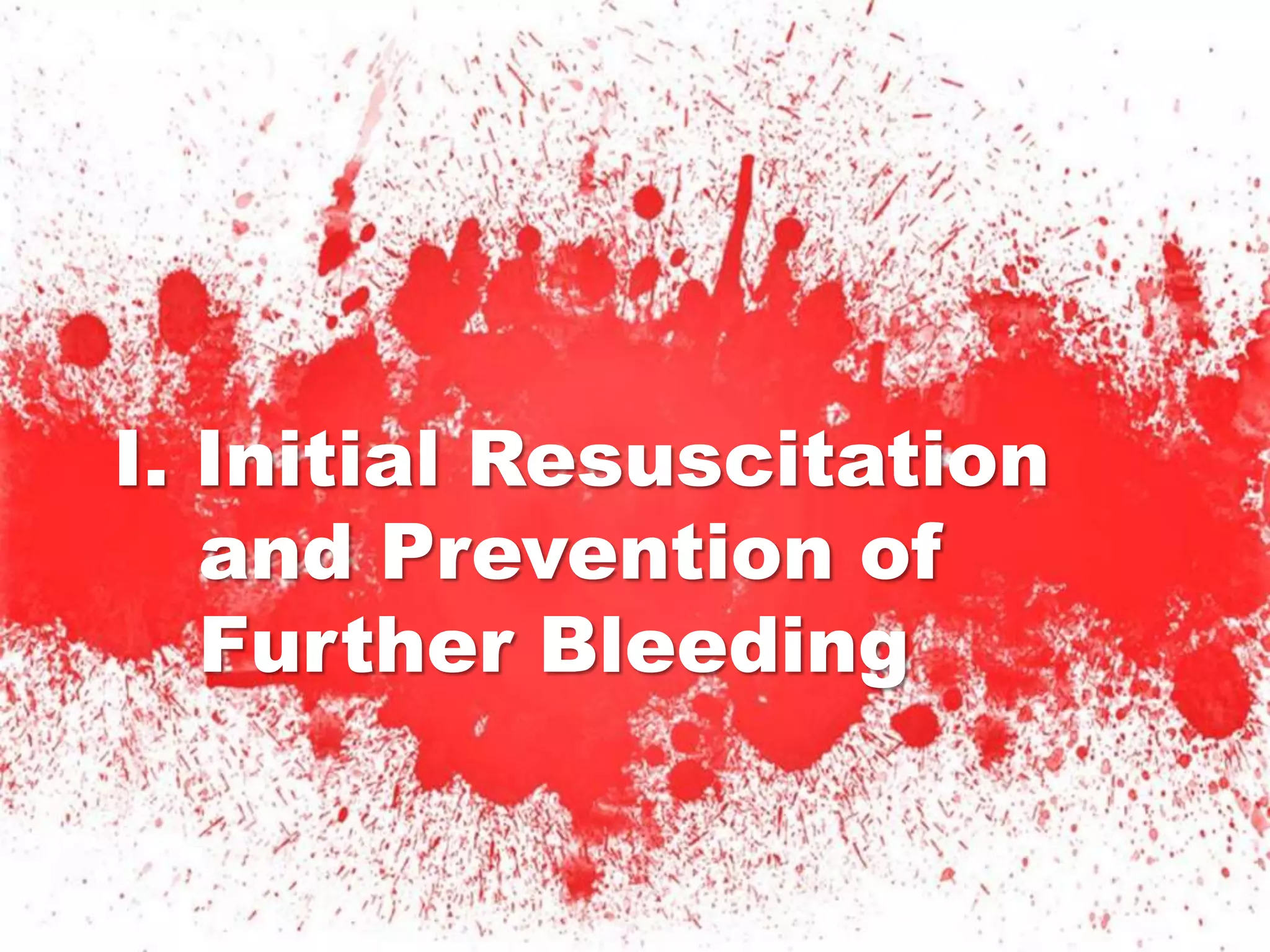 The European Guideline on Management of Major Bleeding and Coagulopathy ...