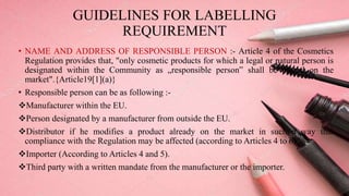 European guidelines | PPTX