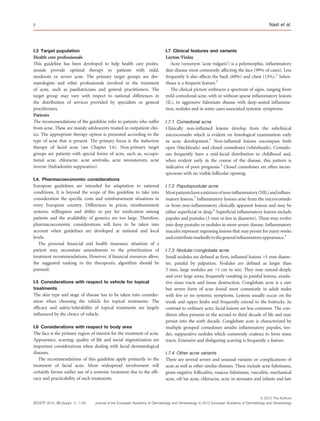 European Evidence-based (S3) Guidelines for the Treatment of Acne | PDF