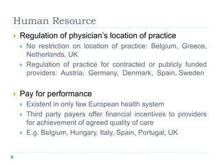 European health system | PPTX