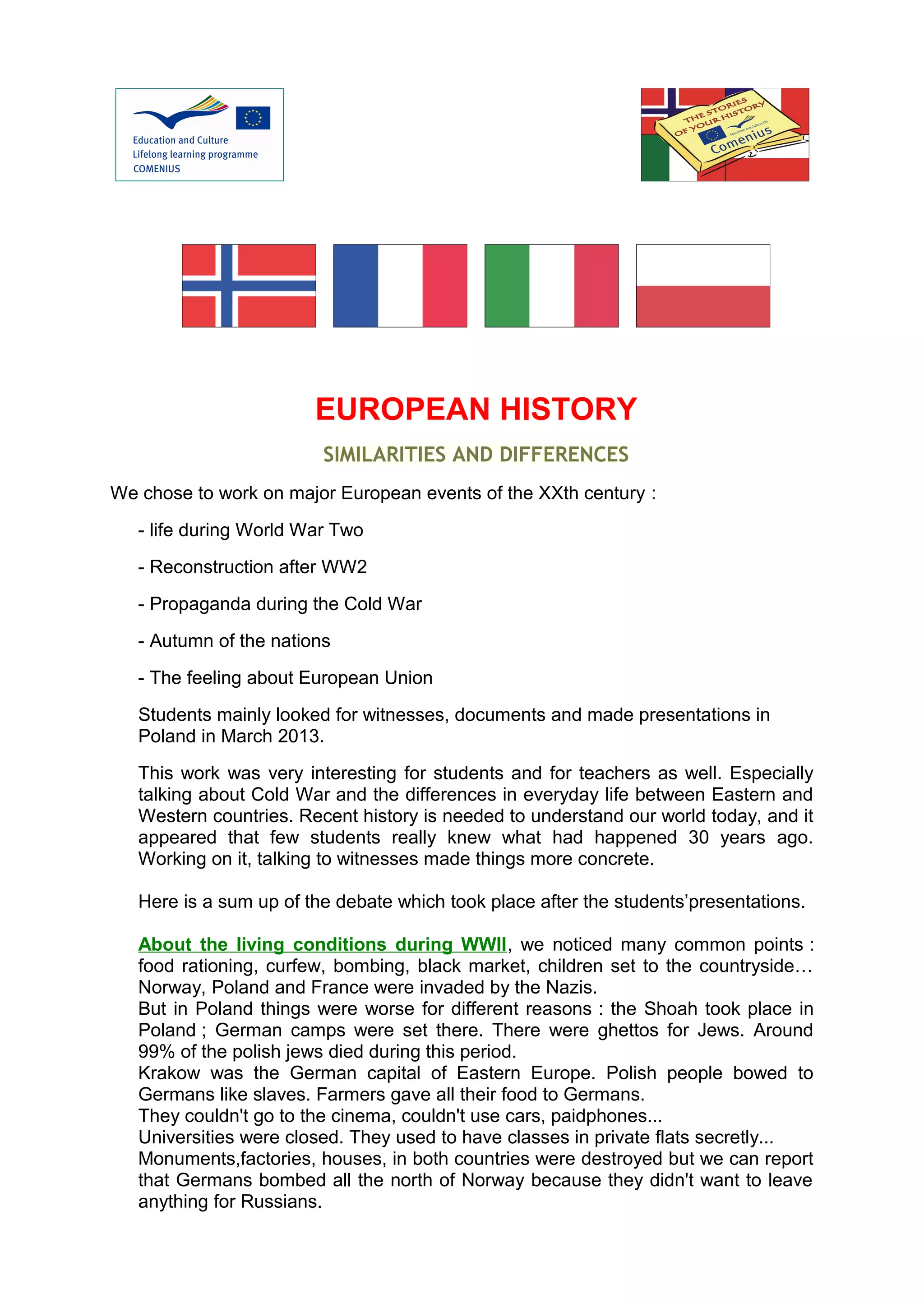 European history | PDF