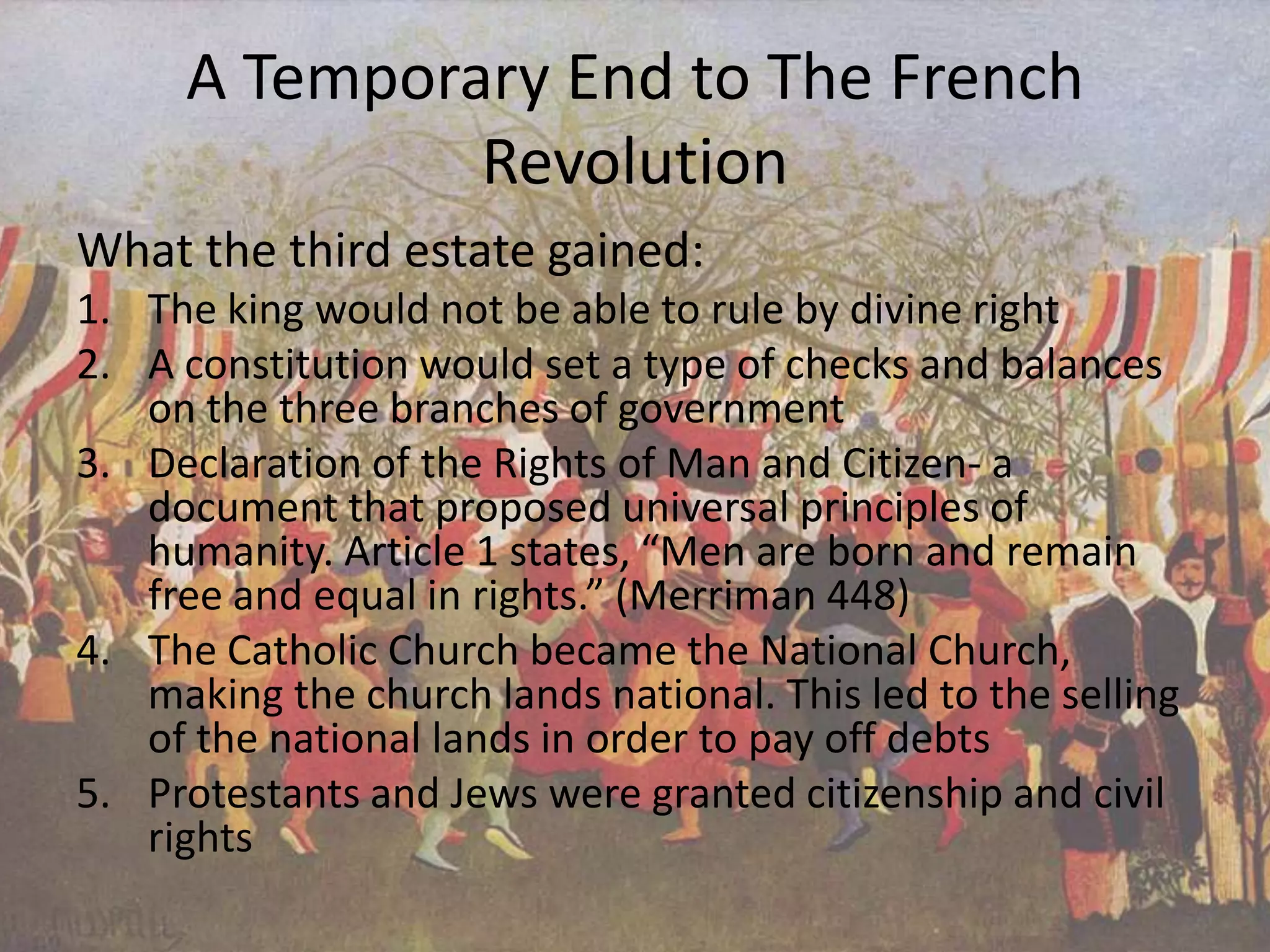French Revolution: Part 1-Powerpoint | PPT