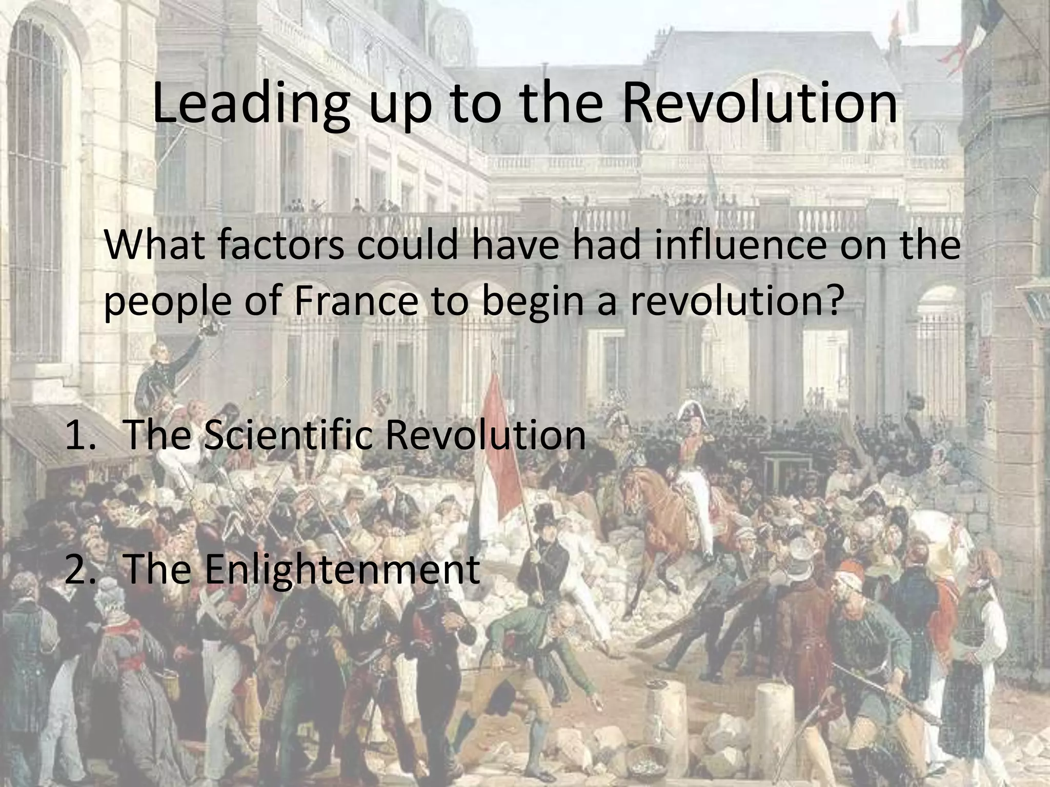 French Revolution: Part 1-Powerpoint | PPT