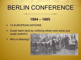 European imperialism africa | PPTX | Africa Travel | Travel Locations