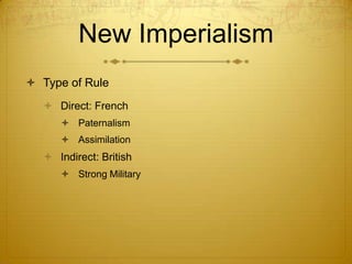 European imperialism africa | PPTX