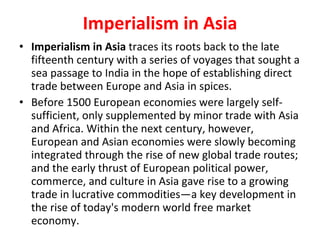 European Invasion Of Asia | PPT