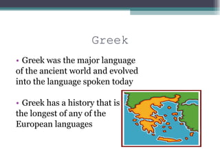 European Languages | PPT