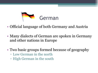 European Languages | PPT