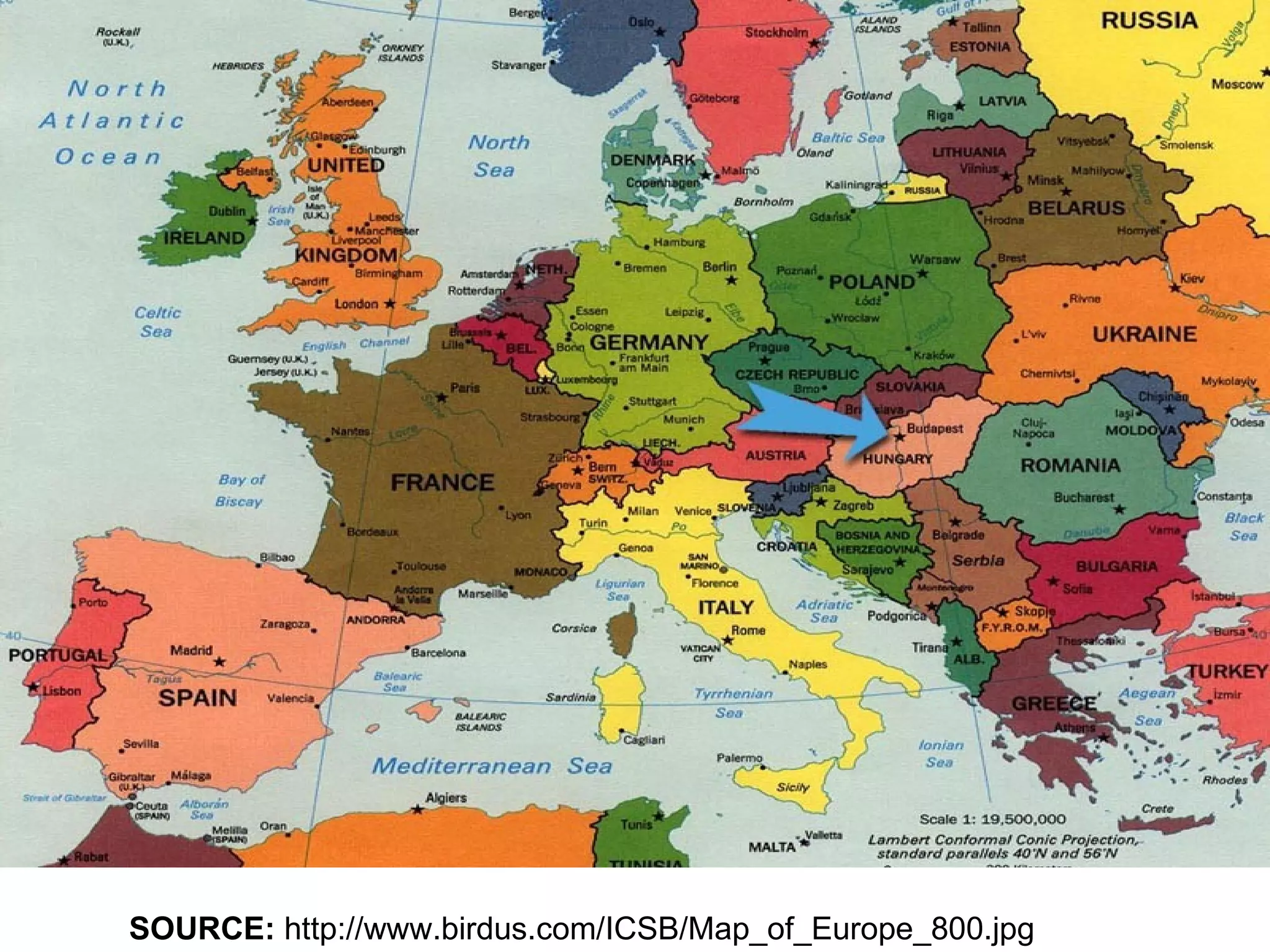 Maps of Europe and European Union | PPT