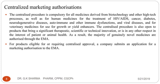 European medicines evaluation agency | PPTX