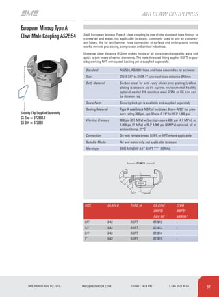 European minsup claw coupling | PDF