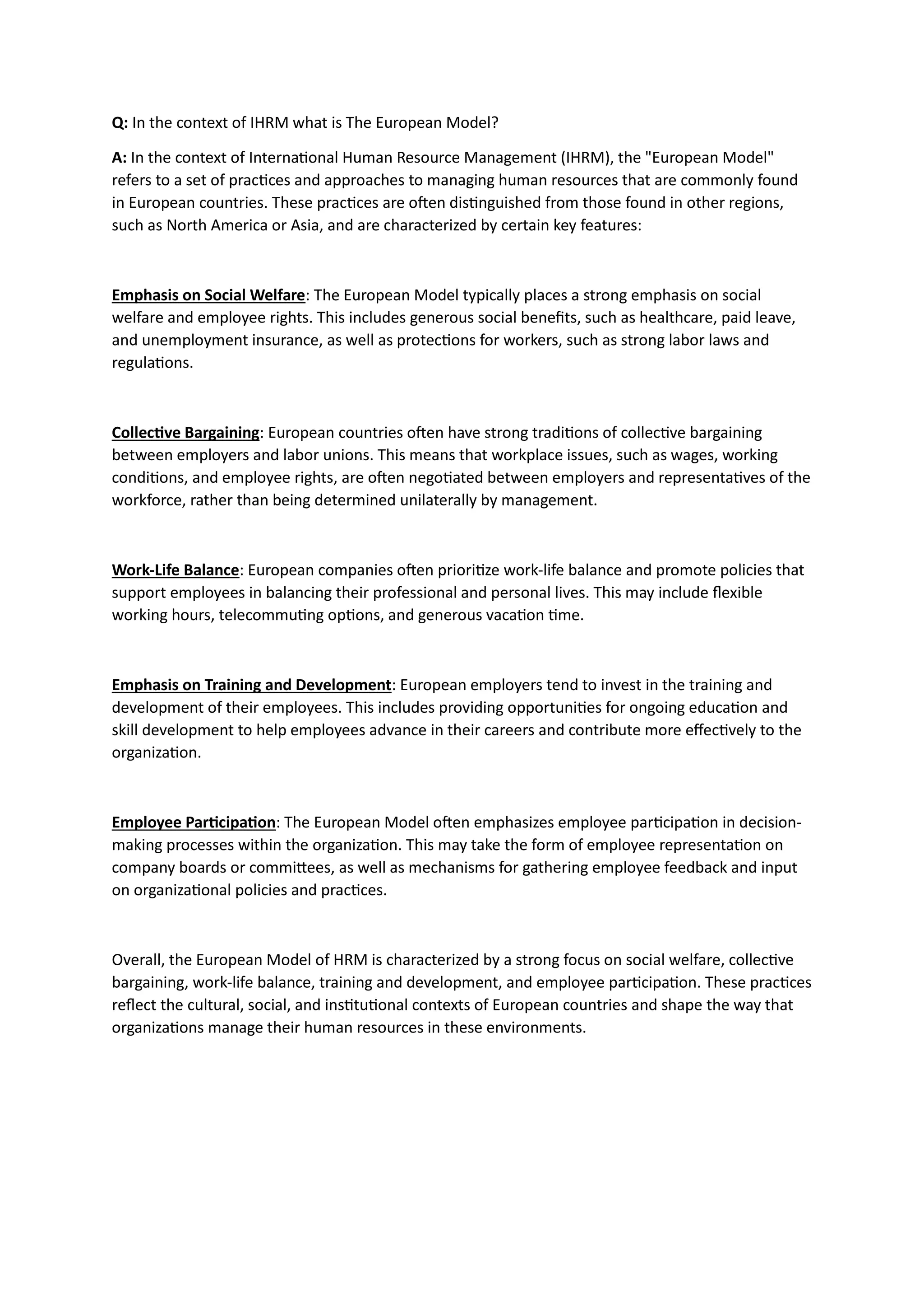 European Model of Human Resource Management.docx