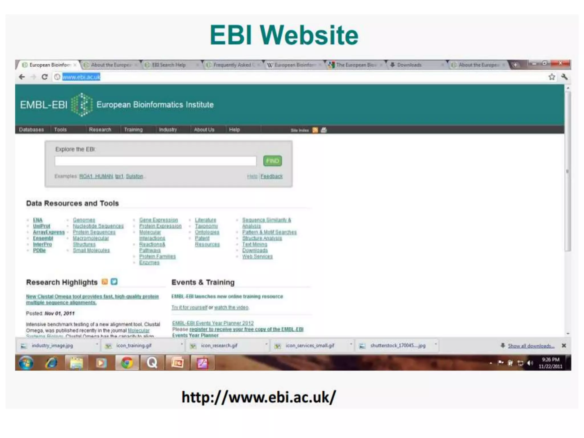 European molecular biology laboratory (EMBL) | PPTX