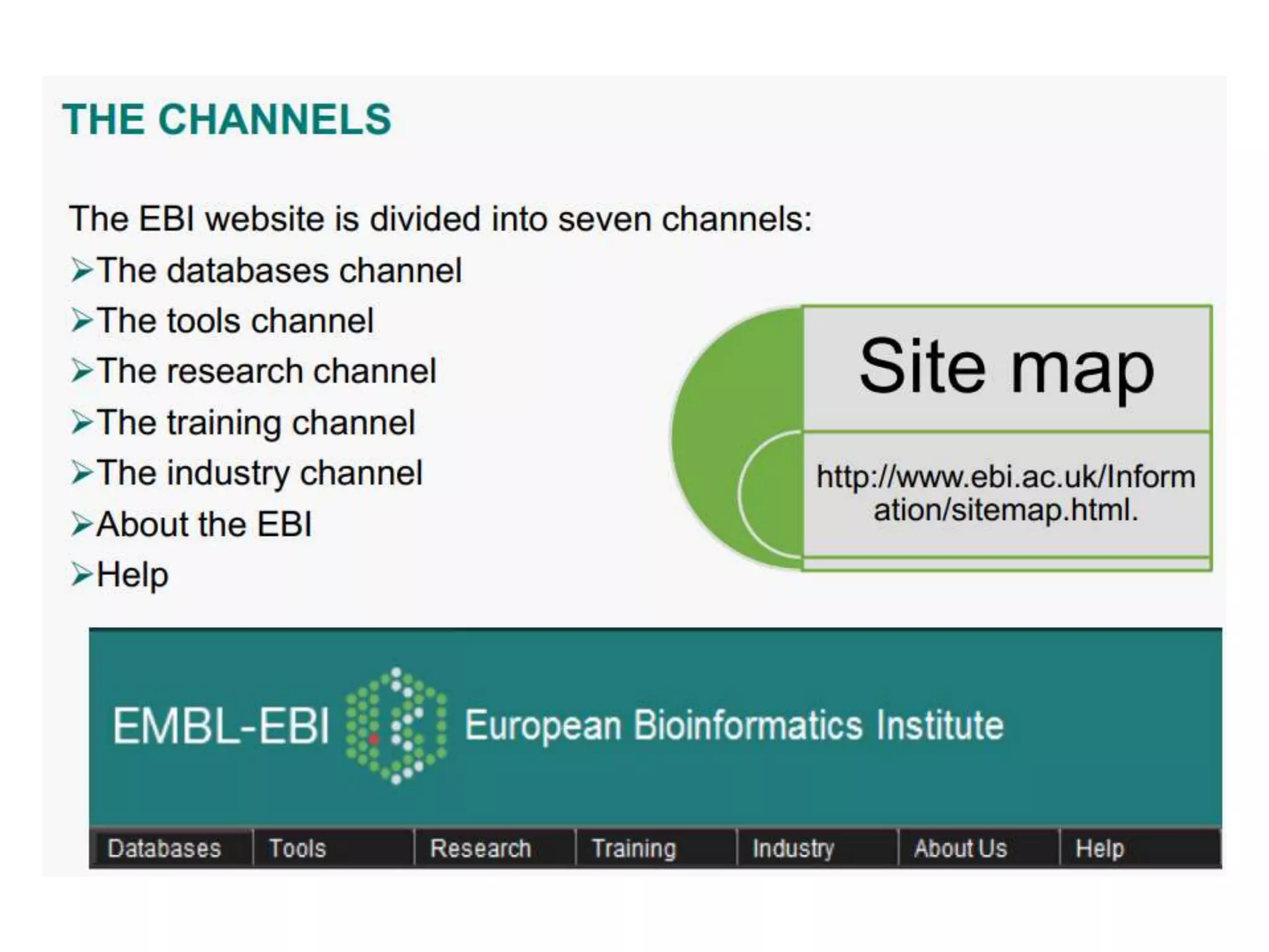 European molecular biology laboratory (EMBL) | PPTX