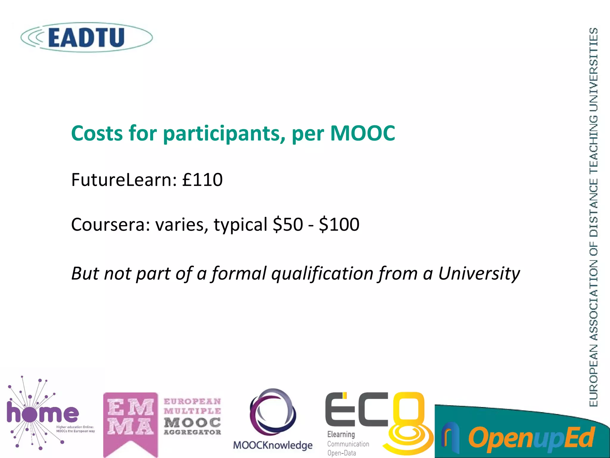 European mooc strategies: strength in diversity | PPT