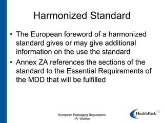 European packaging regulations | PDF