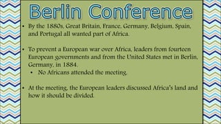 European partitioning across africa | PPTX