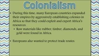 European partitioning across africa | PPTX