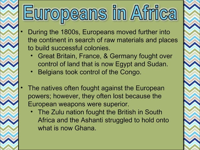 European partitioning across africa2a | PPT