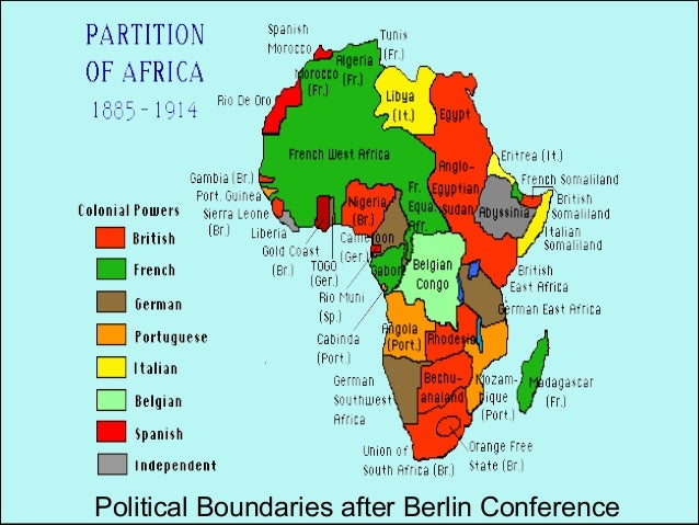 European partitioning across africa2b