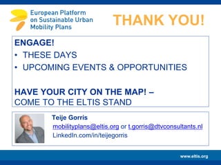 European platform on sustainable urban mobility plans | PPTX