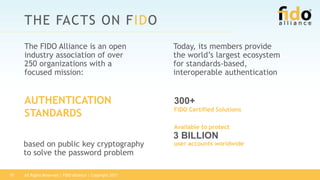 Introduction to FIDO: A New Model for Authentication | PPTX