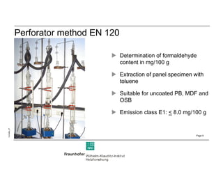 European regulations for formaldehyde | PDF
