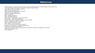 European regulatory reforms crd IV | PDF
