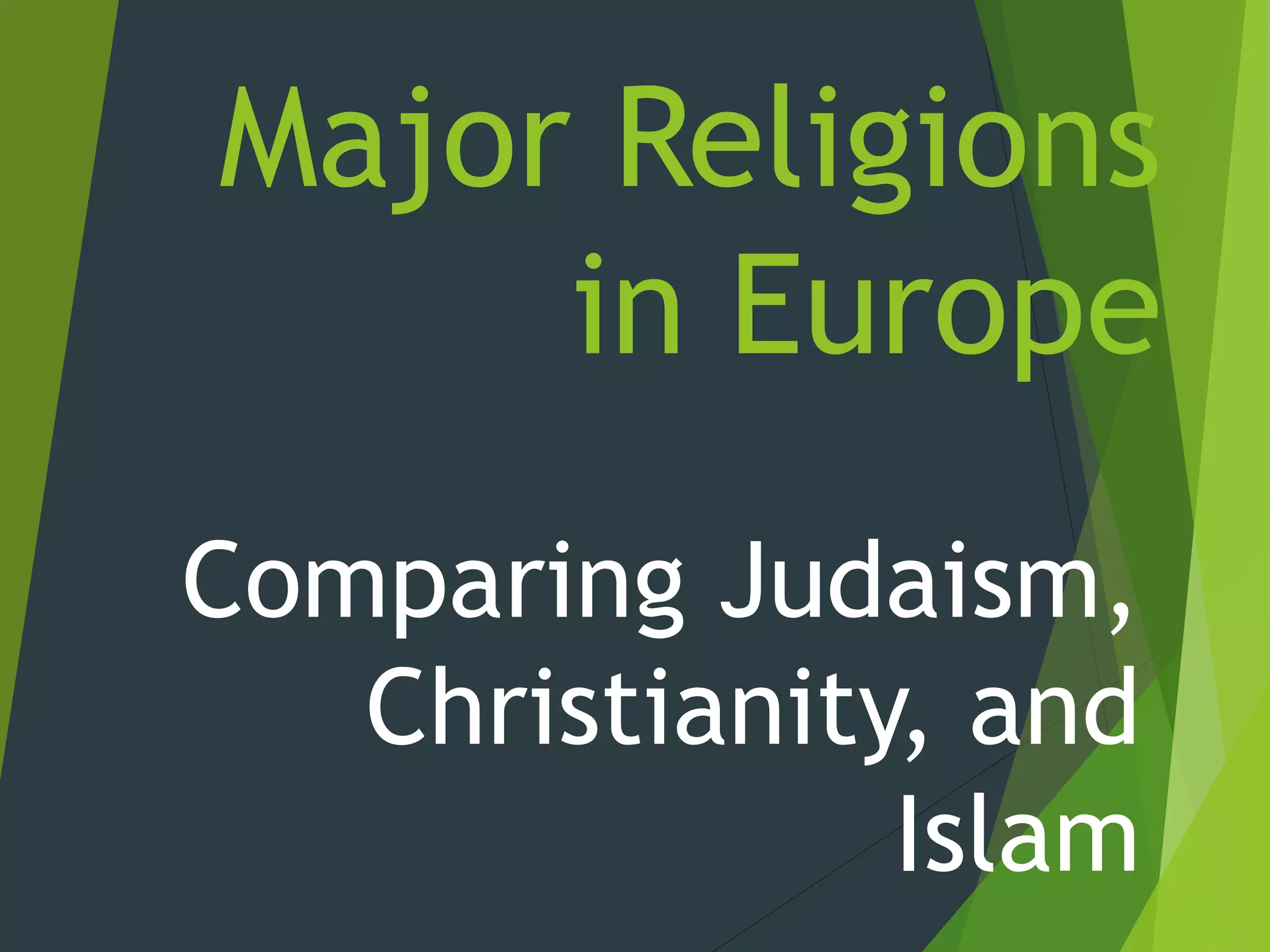 European religions | PPT
