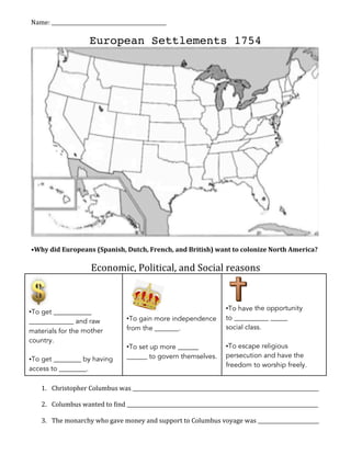European settlements | PDF