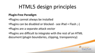 European SharePoint Conference: Mobile Applications for SharePoint ...