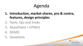 European SharePoint Conference: Mobile Applications for SharePoint ...
