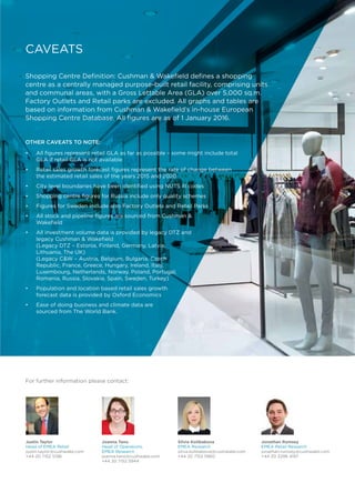 European shopping centre development report | April 2016 | PDF