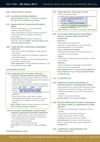 European smart grid cyber and scada security | PDF