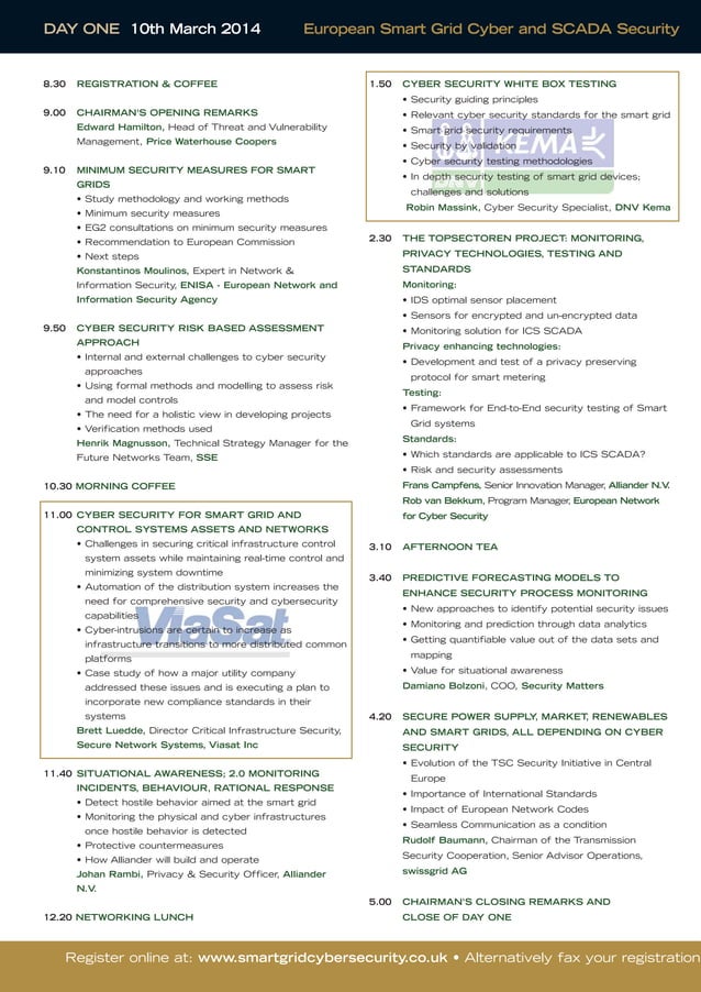 European smart grid cyber and scada security | PDF