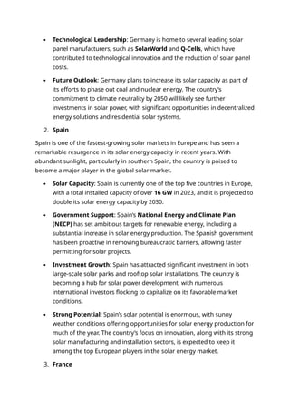 Europe Solar Panel Market: How Solar Power Is Influencing Europe’s ...