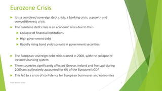 European Sovereign Debt Crisis | PPT