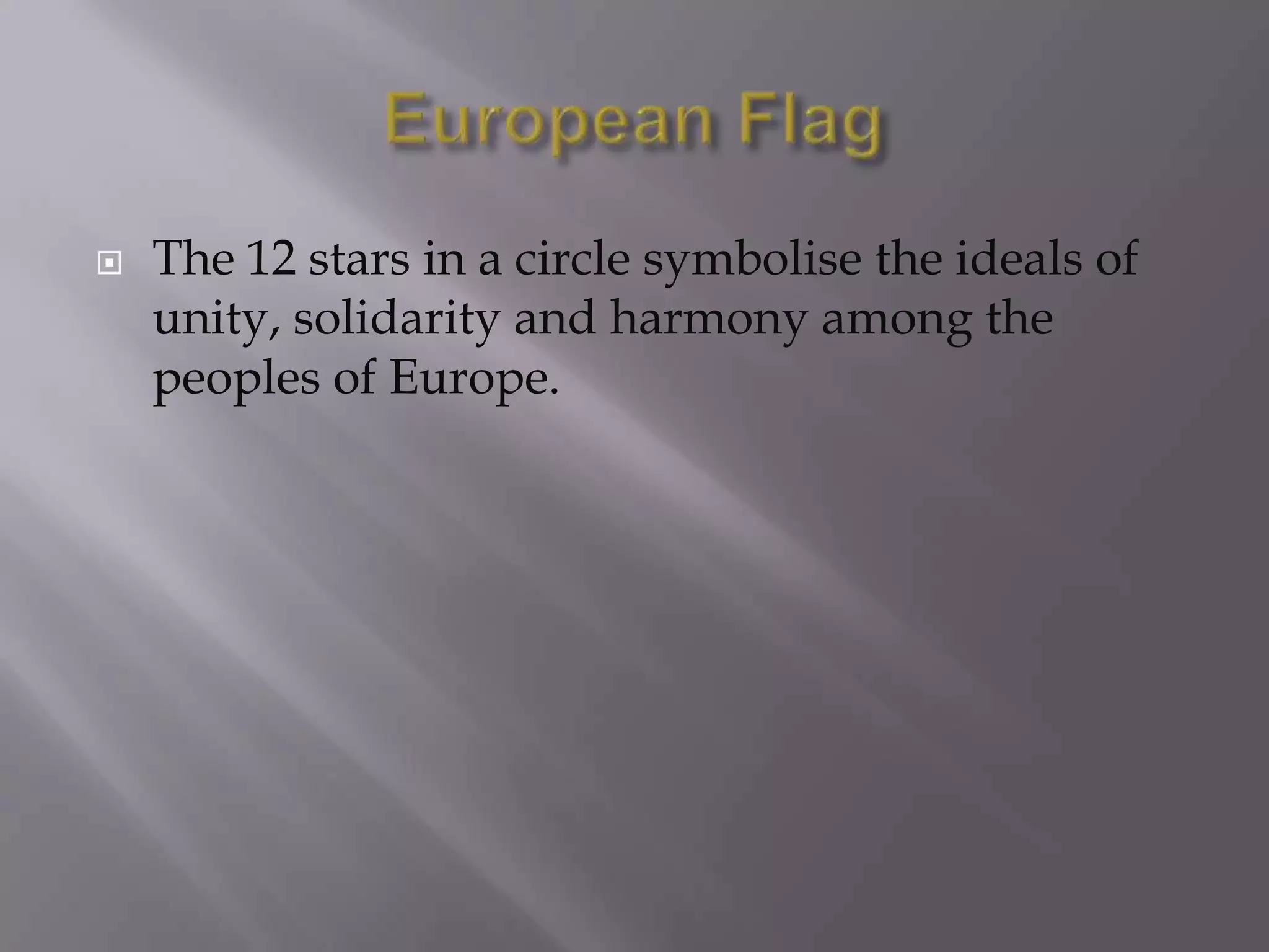 European symbols | PPT