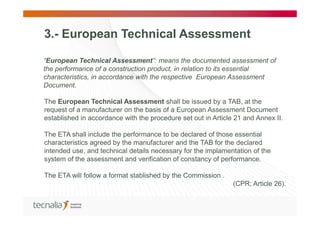 European Technical Assessment | PDF