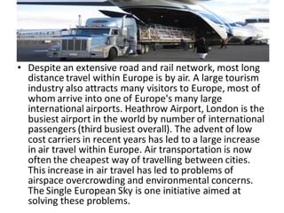European Transport Networks | PDF | Rail Travel | Travel Type